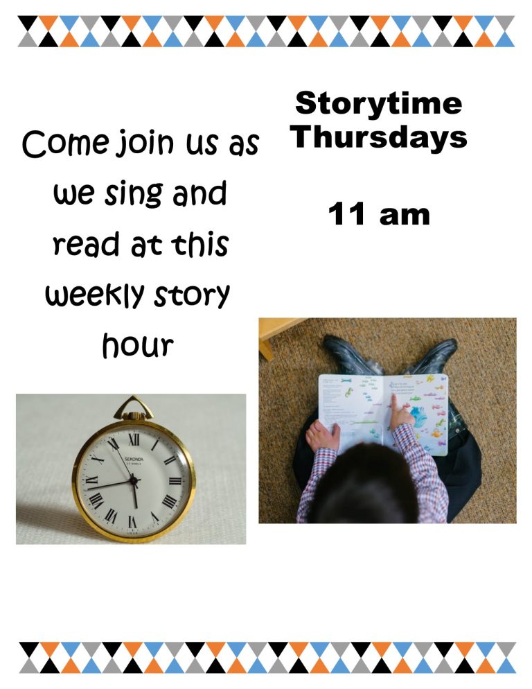Storytime Thursdays – The Community Library