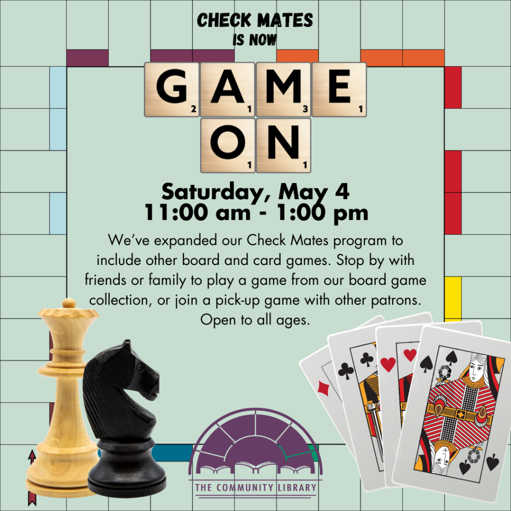 4 Game On – The Community Library
