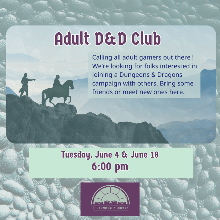 04 Adult D&D – The Community Library